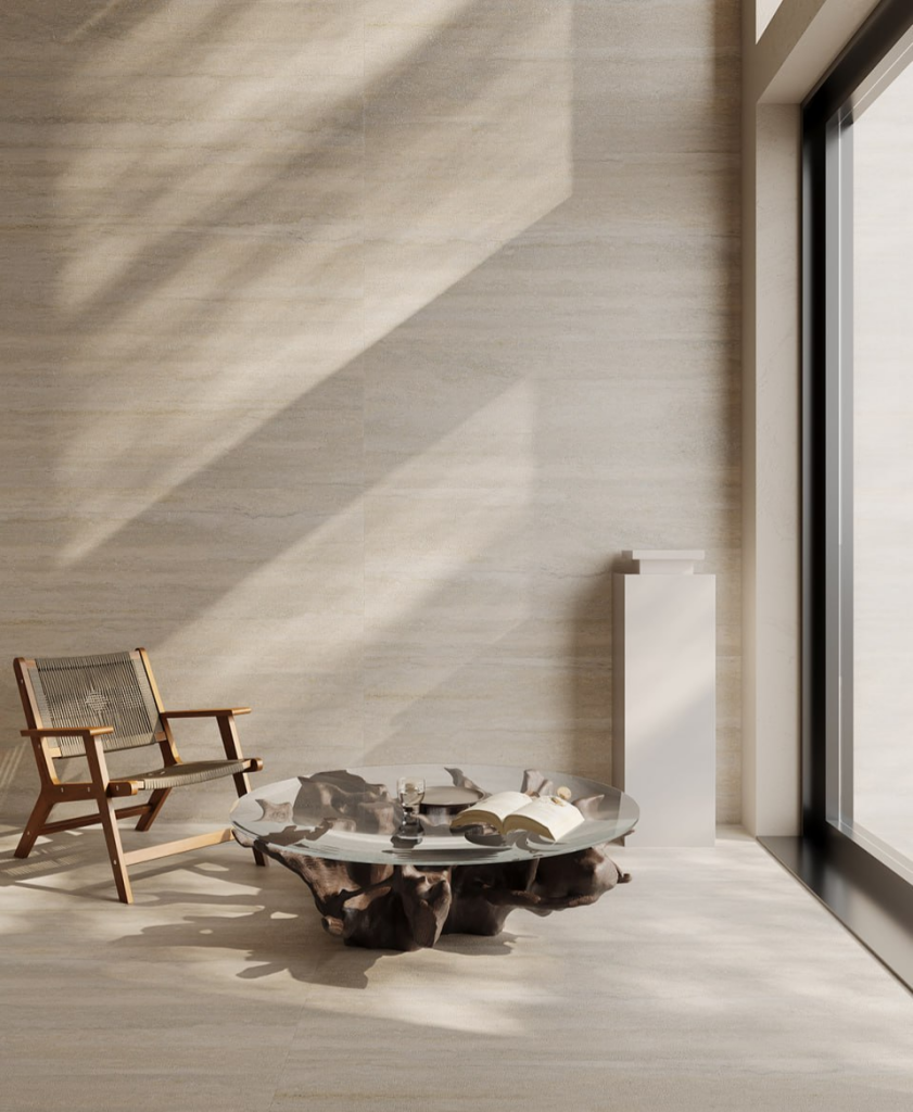 GAIA CREAM TRAVERTINE NATURALE 60X135 | Felport International Marketing